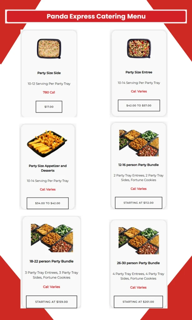 Panda Express Menu Price List & Menu Card [updated Prices 2025]